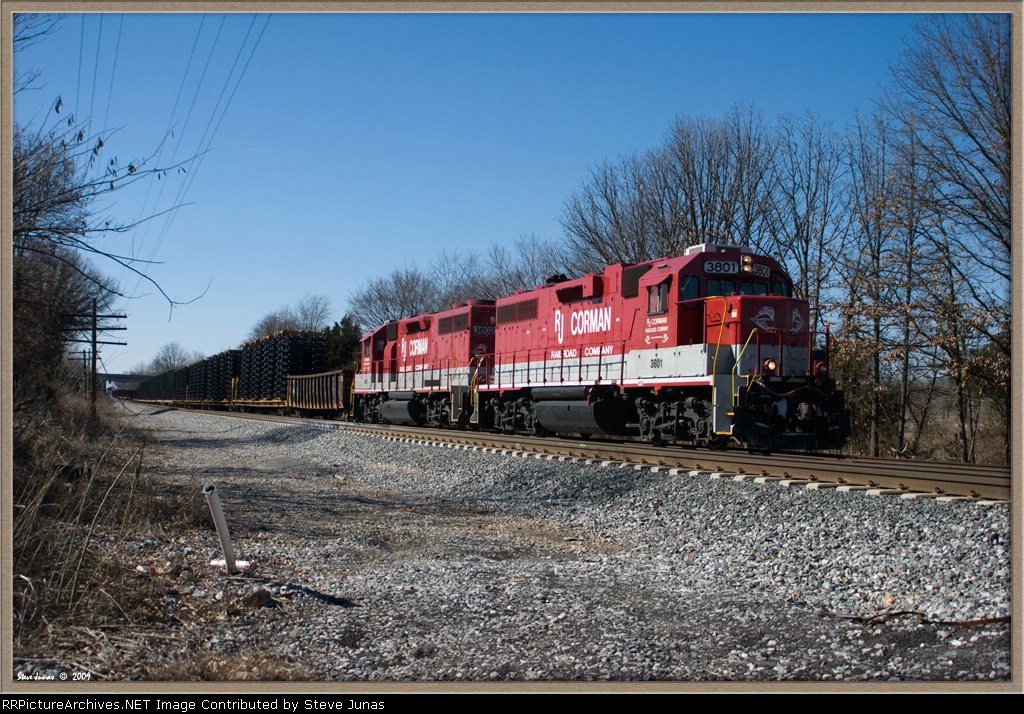 RJCC 3801,3802 K562 picks up some frames from Magna to take to Louisville